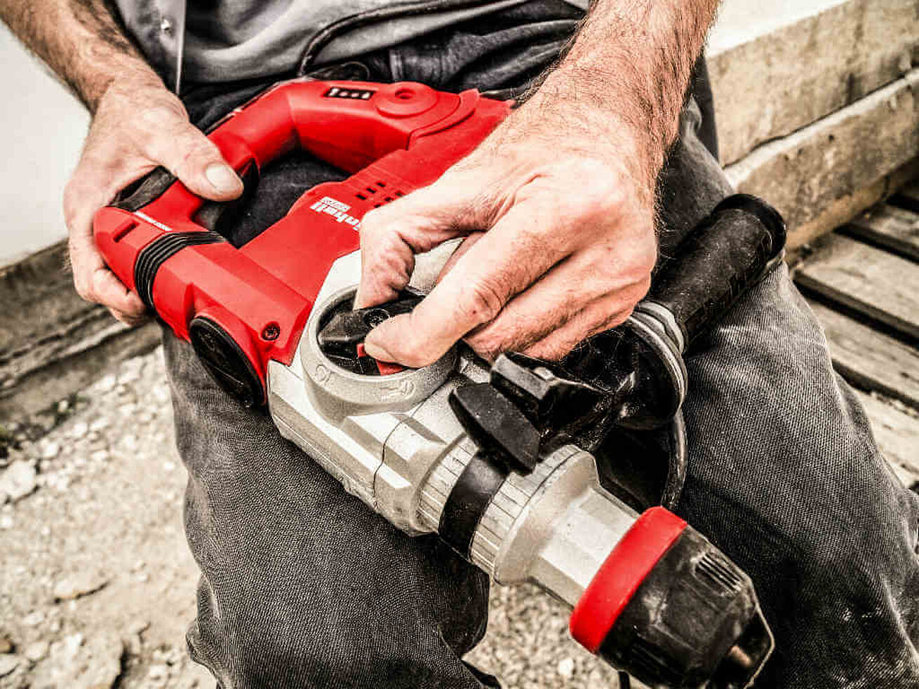 Drilling in Concrete with the Rotary Hammer | Einhell Blog