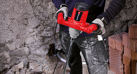 Practical mixers for mortar and paint | Einhell.fr