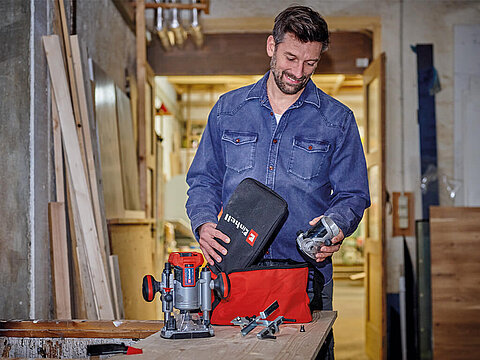 Here's what cordless routers & edge routers can do | Einhell Blog