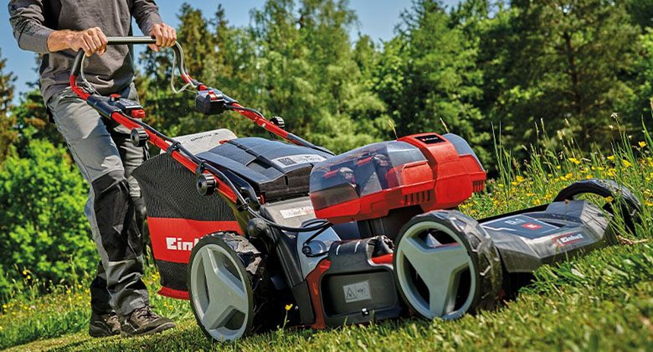 Cordless lawn mowers for your garden | Einhell.fr