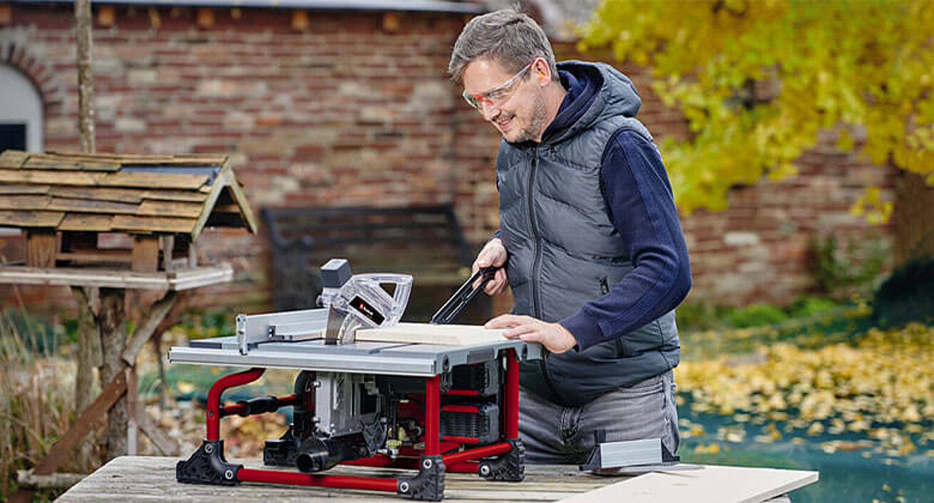 Circular table saws from Einhell for you and all your projects | Einhell.fr