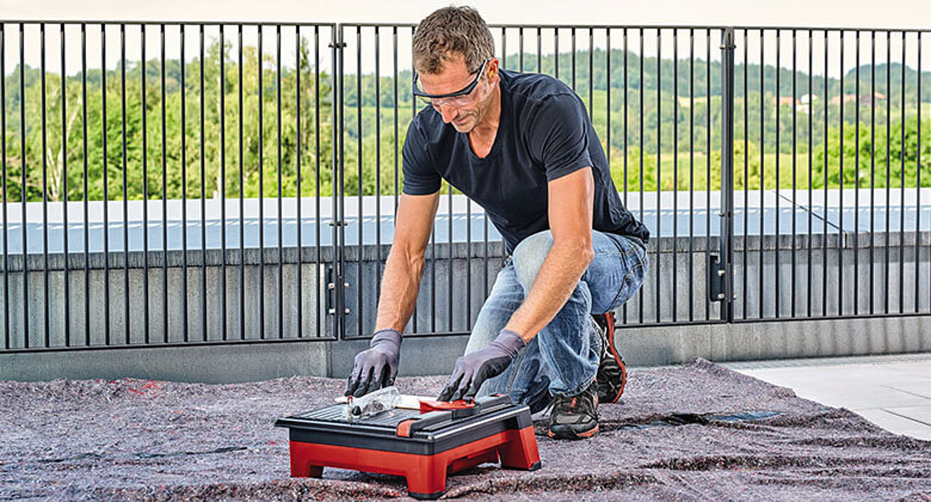 Tile cutters and stone cutting machines | Einhell.fr